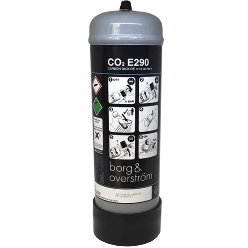 Koolzuur (CO2) Patroon 1,2 kg • Watercooler-online.nl